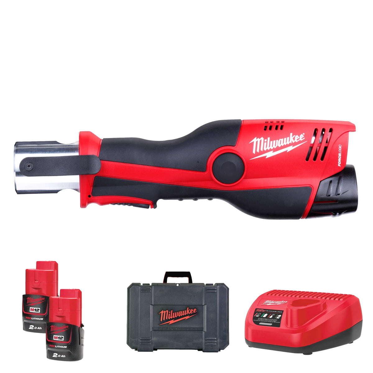 Pressing machine Milwaukee M12 HPT-202C SET 12V 2Ah – EmmetiStore