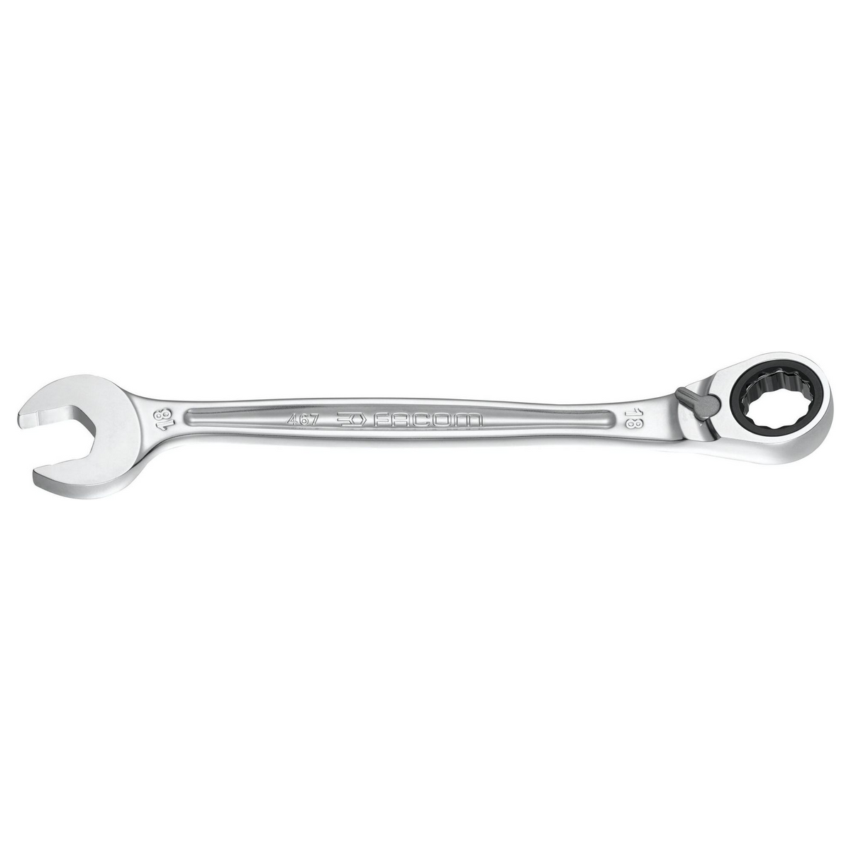 Klucz płasko-oczkowy z grzechotką Facom 467B 24 mm Professional ...